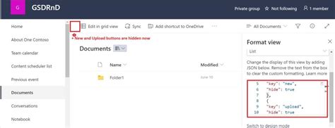 How To Hide Add New Item In Sharepoint List Using Json Sharepoint List Hide Command Bar