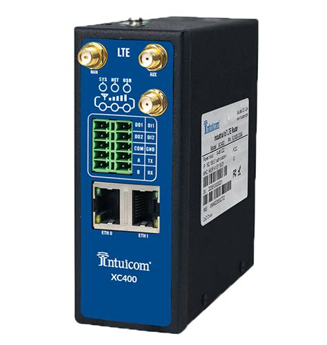 XC Industrial IoT LTE Router Intuicom Wireless Solutions