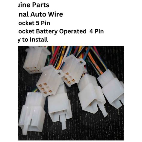 Cdi Socket 4 Pin Battery Operated Cdi Socket Wire Terminal Harness
