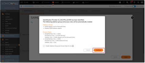 How To Configure Saml Sso On Firewall For Sslvpn Login Using Azure Ad As Idp
