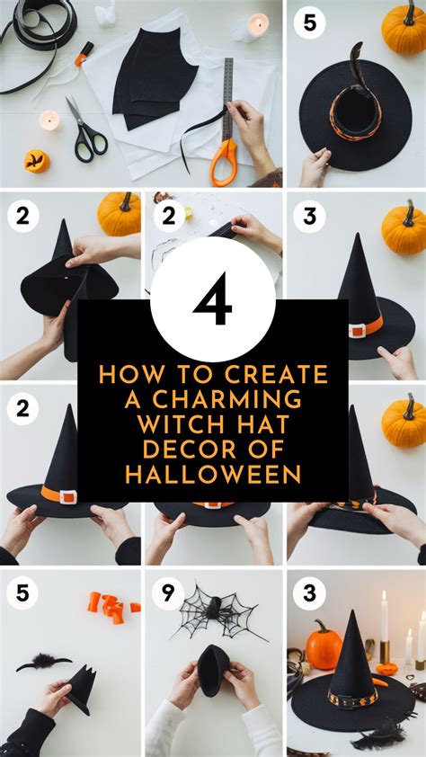Charming Witch Hat Decor For Your Halloween Display Horóscopos