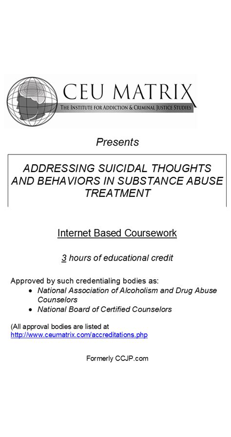 Ohio Cdca Phase Ii Ceu Matrix