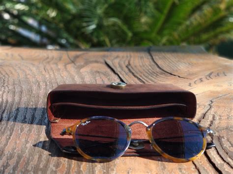 Handmade Leather Double Sunglasses Case With Detachable Partition Etsy