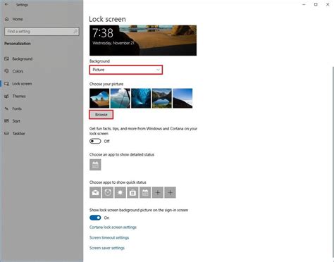 How To Customize The Lock Screen On Windows Windows Central