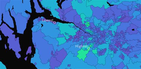 Choropleth Mapping House Sale Prices Part 2 Visualisation