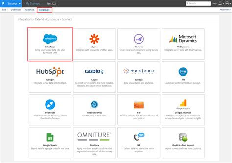 Sandbox Salesforce QuestionPro Help Document