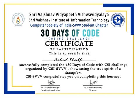 Sohel Shaikh On Linkedin Csi 30daysofcode Codingchallenge