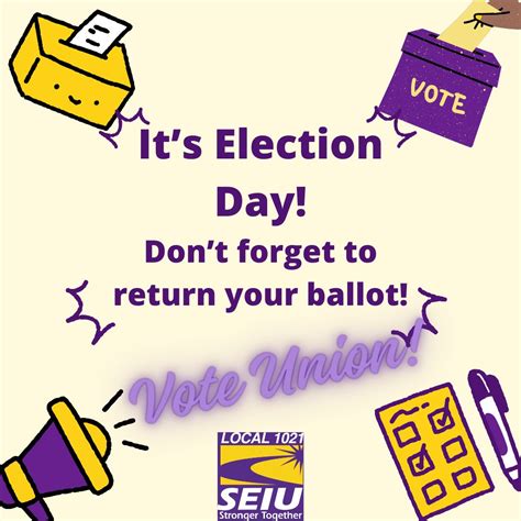 Seiu 1021 On Linkedin Electionday