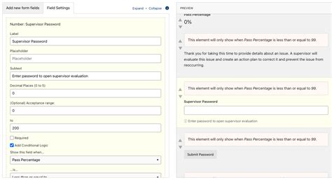 How To Use Passwords And Conditional Logic To Hidereveal Additional