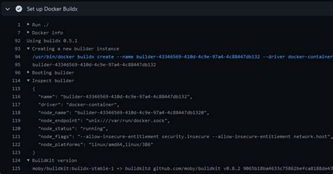 Question How Do I Know What Buildkit Version The Action Is Using · Issue 591 · Docker Build