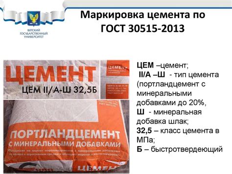 Строительные материалы. Неорганические вяжущие вещества, цемент ...