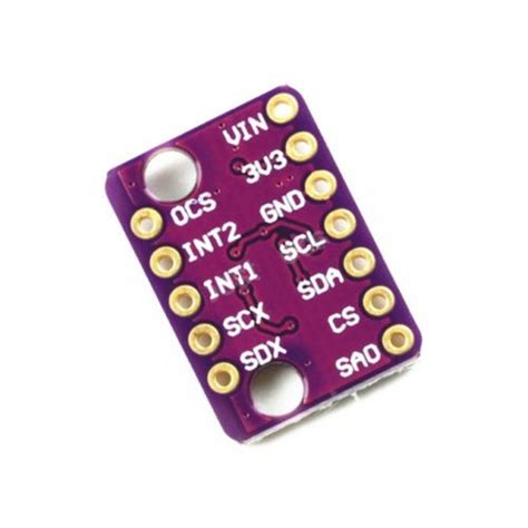 6 Axis Rate Gyro Bmi160 6dof Gravity Accelerometer Sensor Module Iic