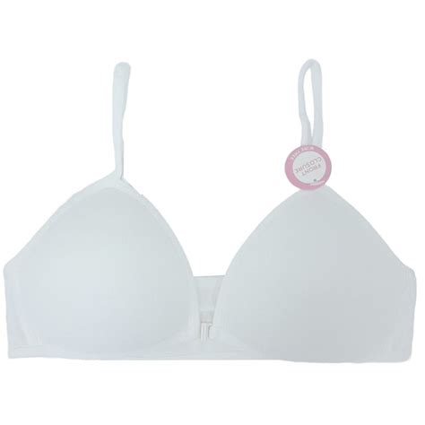 Set 2 Brasieres Bicolor Sólido Para Niña