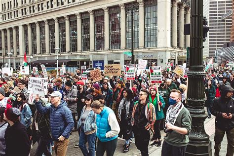Metro Detroiters Join Global Day Of Action Calling For Ceasefire In Gaza