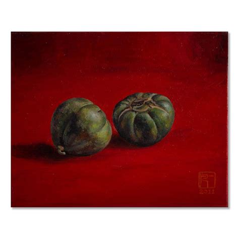 Yifan Liu Yifan Liu Still Life Original Oil On Canvas Little Pumpkin