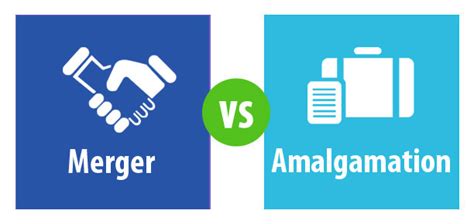 Difference Between Amalgamation And Merger Infographics OFF