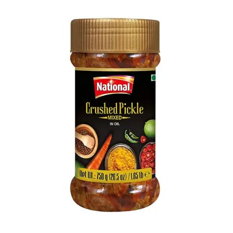 Shop National Crushed Pickle Mixed 750g Online South Asian Central USA