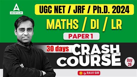 Ugc Net Maths Di Logical Reasoning Paper 1 Crash Course 26 Ugc Net