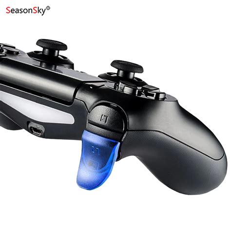 Xixun Trigger Key Extension L2 R2 Triggers Extender Buttons Kit For Playstation 4 Slim Pro Game