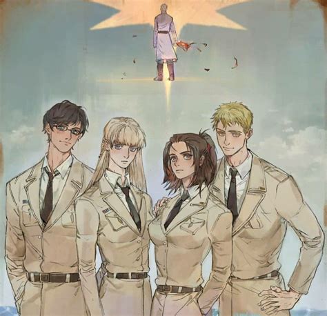 Marley Attack On Titan Illustrations Animées Guerrier Anime