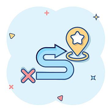 Comicstyle Map Pin For Gps Navigation Traffic Address Plan Vector Traffic Address Plan PNG