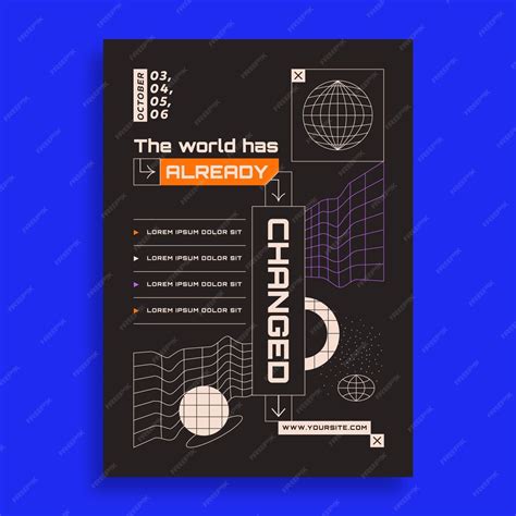 Free Vector Grid Template Design