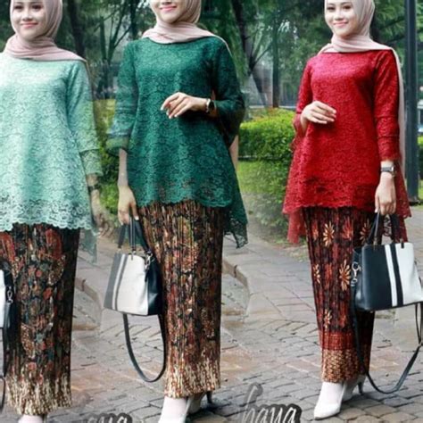 Jual ☃ Kebaya Jumbo Kebaya Rinjani Baju Ukuran Besar Kebaya