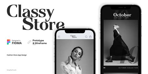 fashion app ui ux design figma