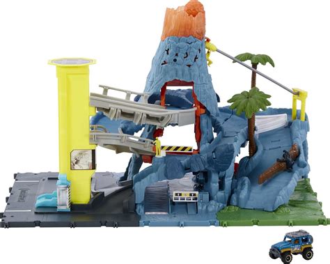 Buy Matchbox Cars Playset With 164 Scale Toy Suv Volcano Escape With