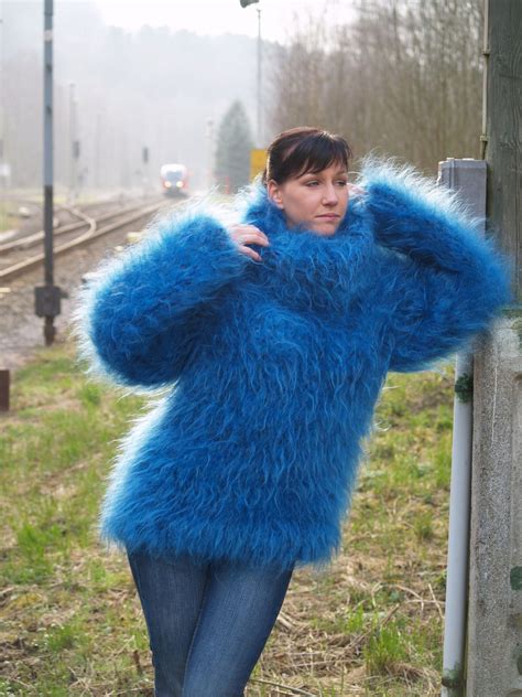 Fluffy And Bulky Mohair Lover Mohair Sweater Fuzzy Mohair Sweater