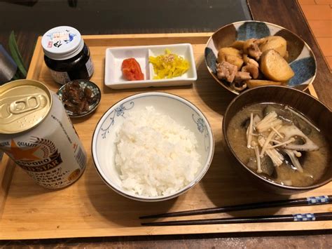今夜も茶色飯 （2）里芋と鶏肉の煮物。｜yzshoten