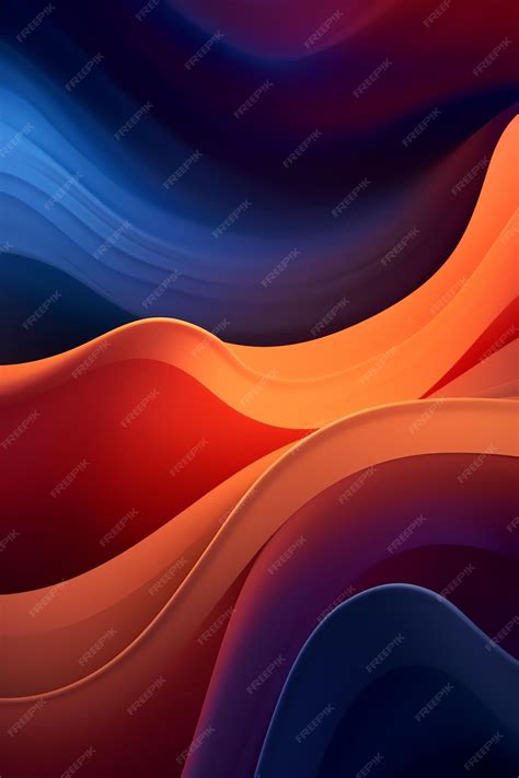 Premium Ai Image Gradient Smooth Abstract Background