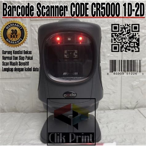 Jual Barcode Scanner Code Cr5020 1d 2d Shopee Indonesia