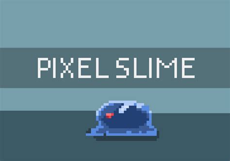 Animated Pixel Slime By Rvros