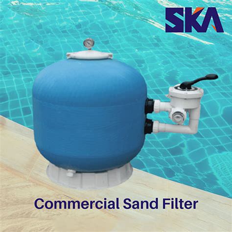 Commercial Sand Filter Hydraulic Powered System Available In
