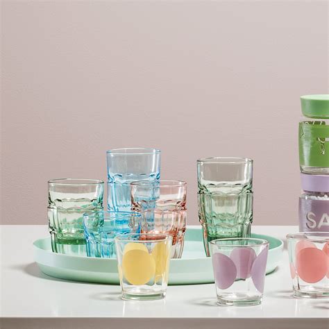 Bormioli Rocco Rock Bar 925 Oz Rocks Stackable Drinking Glasses Set