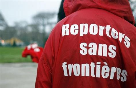 Alerte De Reporters Sans Frontières La Liberté De La Presse Menacée