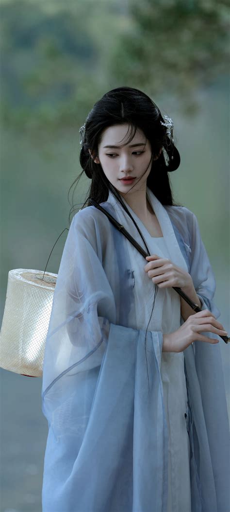 汉服 小舟从此逝，江海寄余生。 画中仙鹤 高清图片，堆糖，美图壁纸兴趣社区