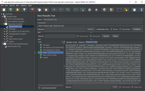 performance testing for web ui with jmeter cuba platform