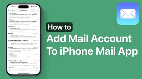How To Add Mail Accounts On Iphone Ios 18 Mail App Youtube
