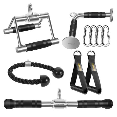 Buy Dynasquare Tricep Press Down Cable Machine Attachment Lat Pulldown