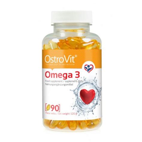 Рыбий жир Omega 3 (90 капс) OstroVit купить в Минске