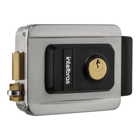 Kit Porteiro Residencial Com Fechadura Fx2000 Inox Intelbras