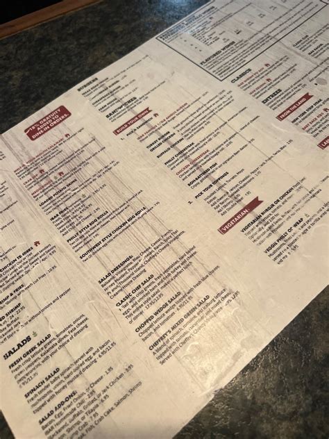 Ibar Menu Updated For 2025