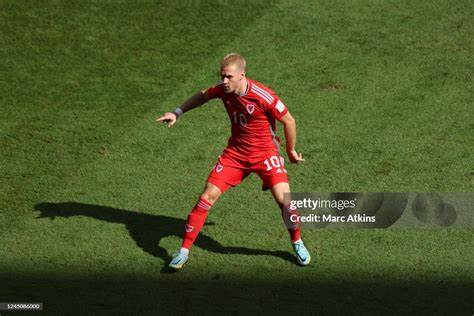 Aaron Ramsey Of Wales During The Fifa World Cup Qatar 2022 Group B