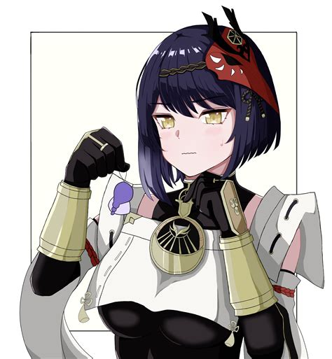 Kujou Sara Genshin Impact Image By Pixiv Id 71220176 4401340