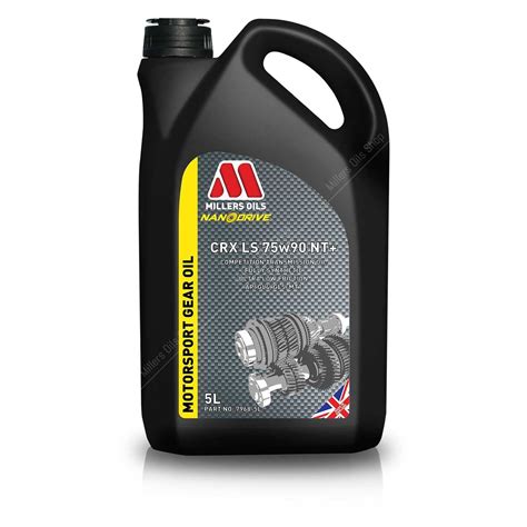 Millers CRX LSD 75w90 NT+ Motorsport Gearbox Oil (5L) – ID-Workz