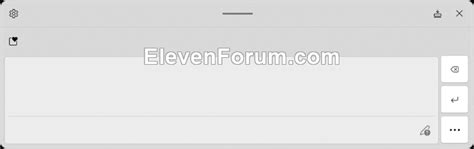 open handwriting panel in windows 11 windows 11 forum