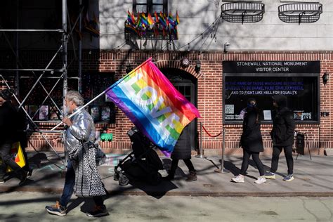 Protesters Decry Erasure Of Transgender References From Stonewall