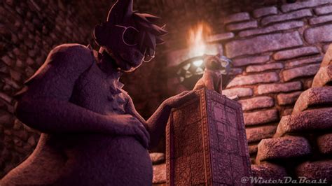 Rule 34 169 Ahe Gao Anthro Belly Big Belly Blender Artwork Brick Brick Wall Brown Body